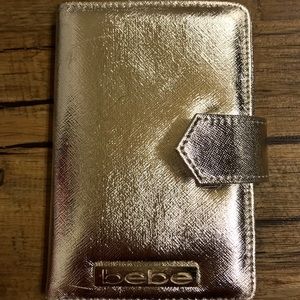 bebe | Accessories | Bebe Passport Wallet Silver Brand New In Box ...